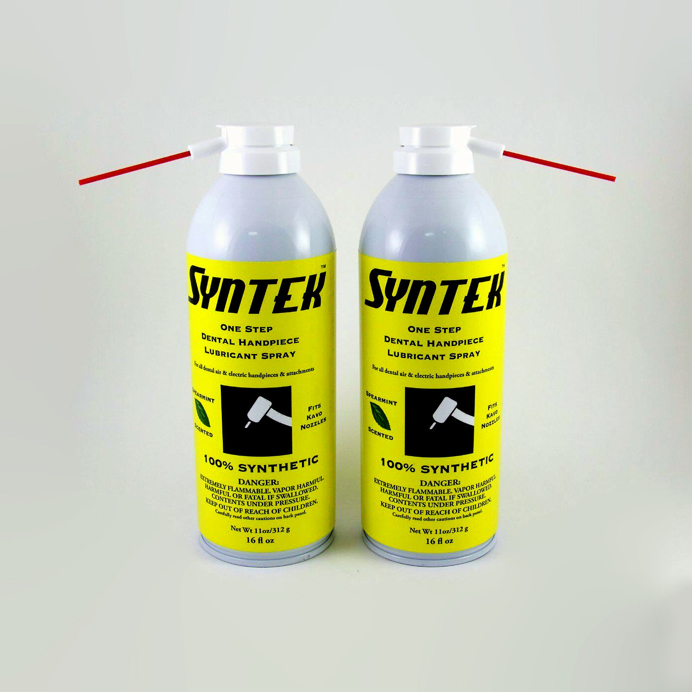 Syntek 100% Synthetic Dental Handpiece Lubricant Aerosols (2 Pack) Mad ...